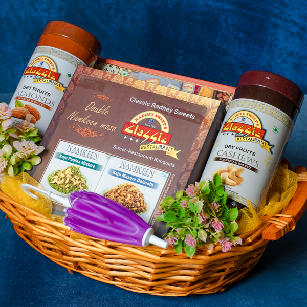 Assorted Mewa Gujiya Box - Classic Radhey Sweets