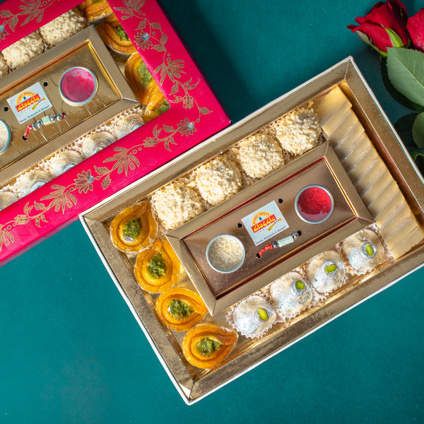Assorted Mewa Gujiya Box - Classic Radhey Sweets
